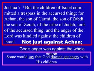 Joshua 7a | PPT