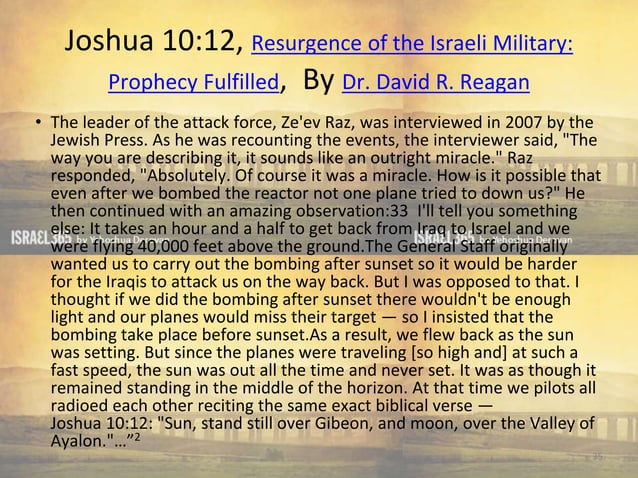 Joshua 9-10, Long Day Of Joshua; Gibeonites; typology, Moses a type ...