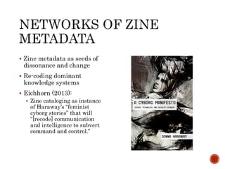 Zine cataloguing, ethics and future discovery / Joshua Barton | PPTX