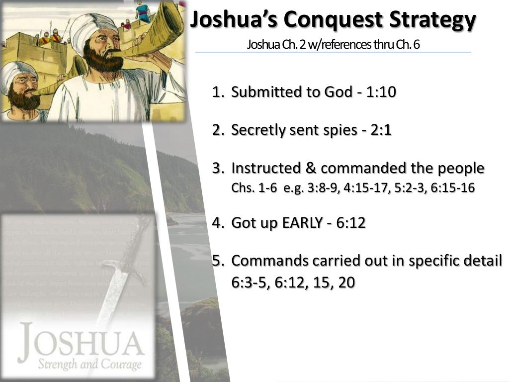 Joshua Chapter 6