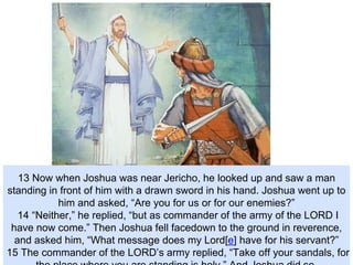 Joshua copy pp | PPTX