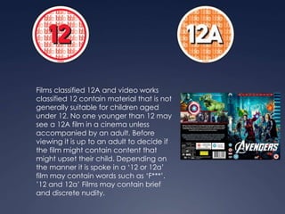 Joshua film ratings presentation | PPT