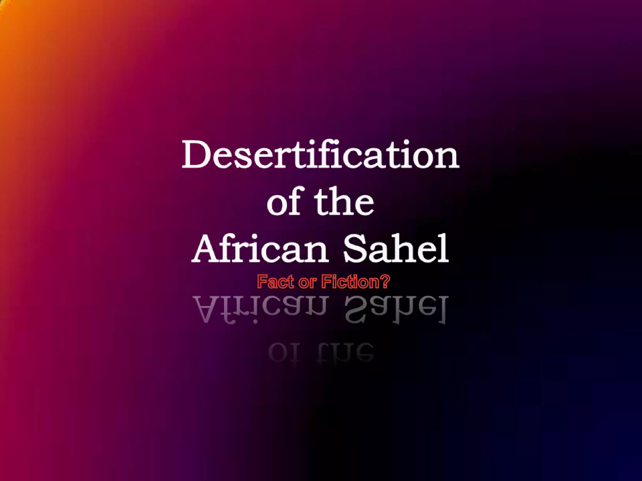 Joshua ratliff powerpoint presentation - desertification | PPTX ...