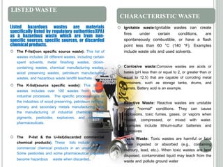 Hazardous Waste Management by Joshua Seli | PPT