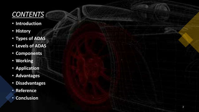 JOSHUA SEMINAR FINAL (ADAS) (4) (2).pptx | Auto Safety Technologies | Auto Technology