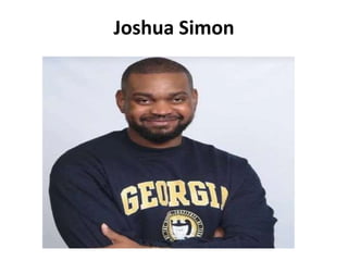About Joshua Simon | PPTX | Technology & Computing