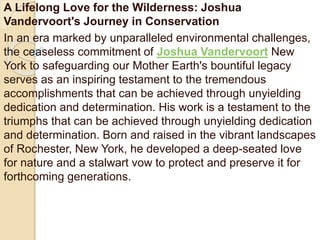 Josh Vandervoort Rochester New York.pptx