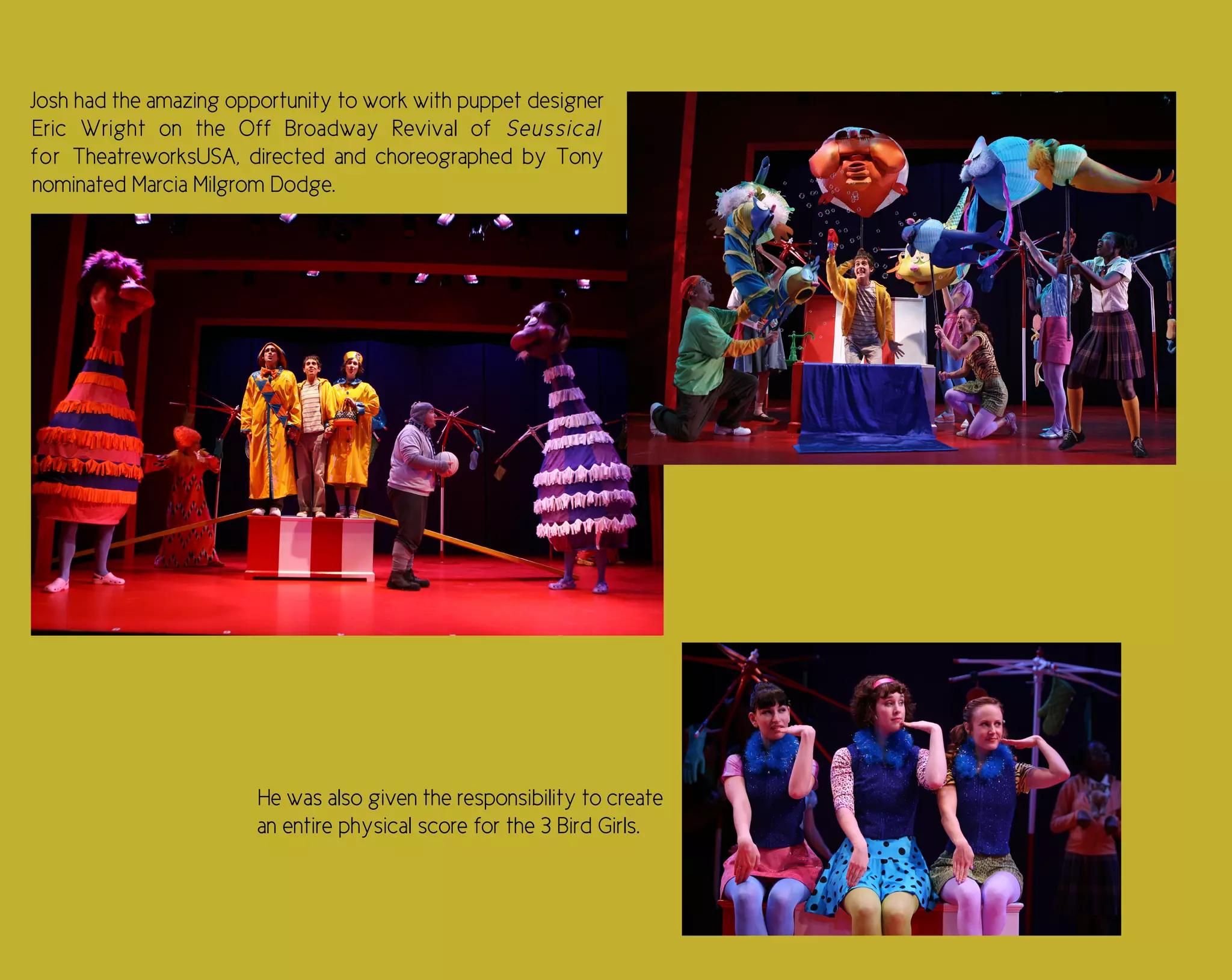 Josh walden directorchoreographer | PDF