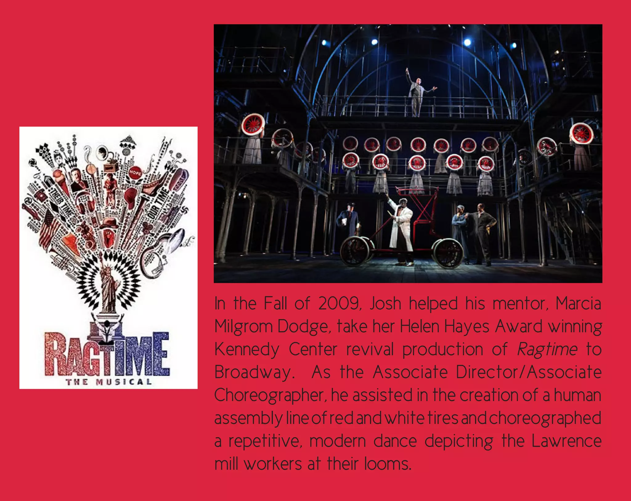 Josh walden directorchoreographer | PDF
