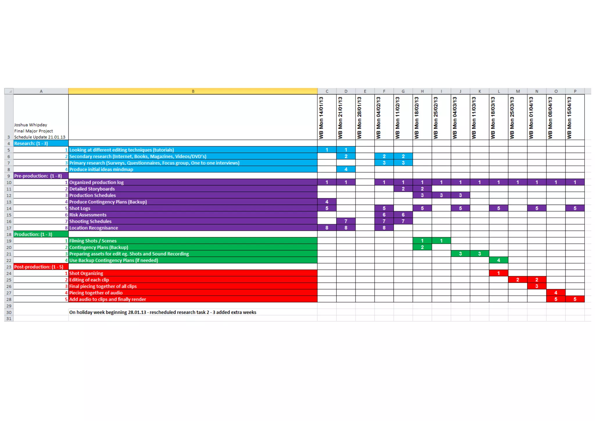 Josh whipday fmp schedule 21.01.13 print screen | DOCX