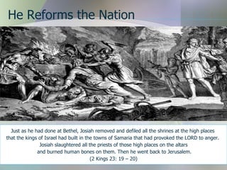 Josiah: Rebuilding Your Broken World | PPT