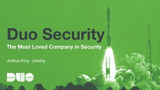 Duosecurity | PDF