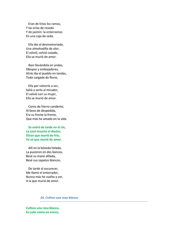 Jose Marti - Versos sencillos (antologia para niños) | DOCX