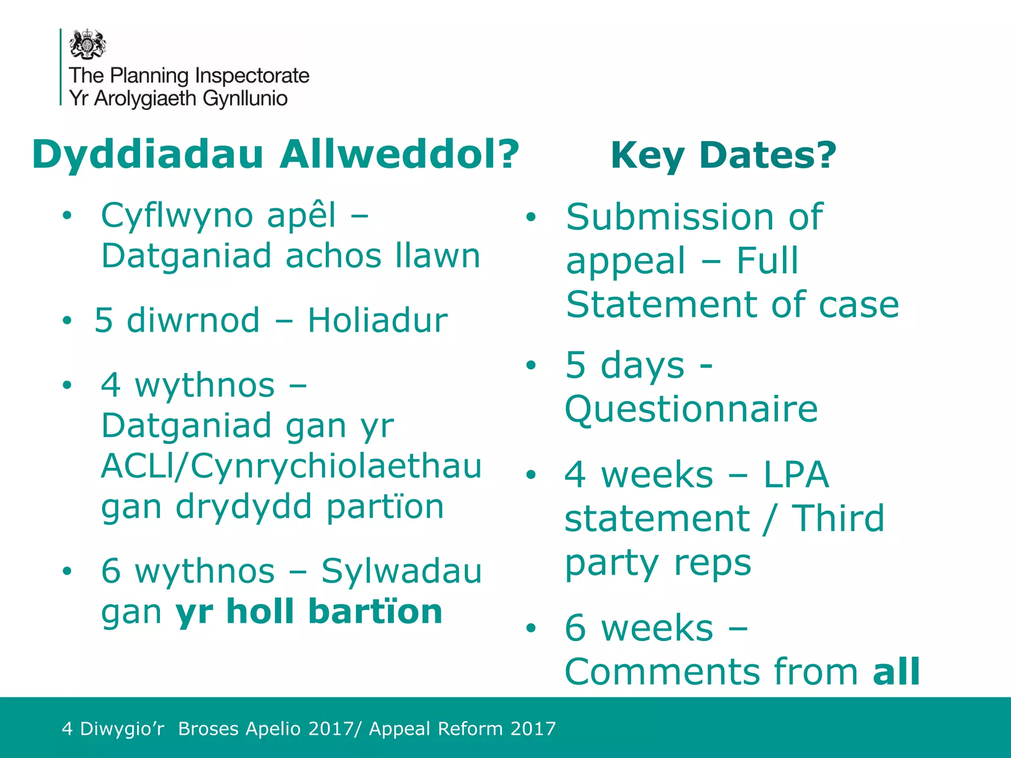 Jo Smith and Hefin Jones - Appeal reform | PPT