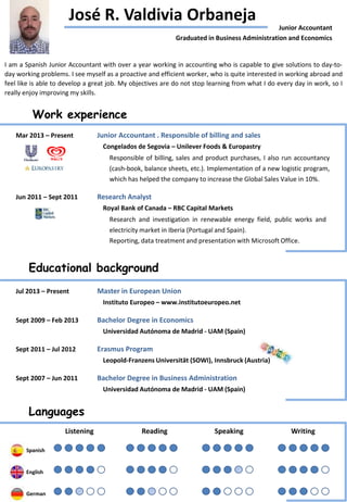 José r | PPTX | Business | Business and Finance