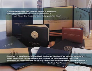 Jostens Diploma Catalogue | PDF