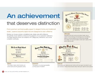 Jostens Diploma Catalogue | PDF
