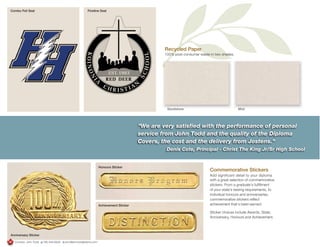 Jostens Diploma Catalogue | PDF