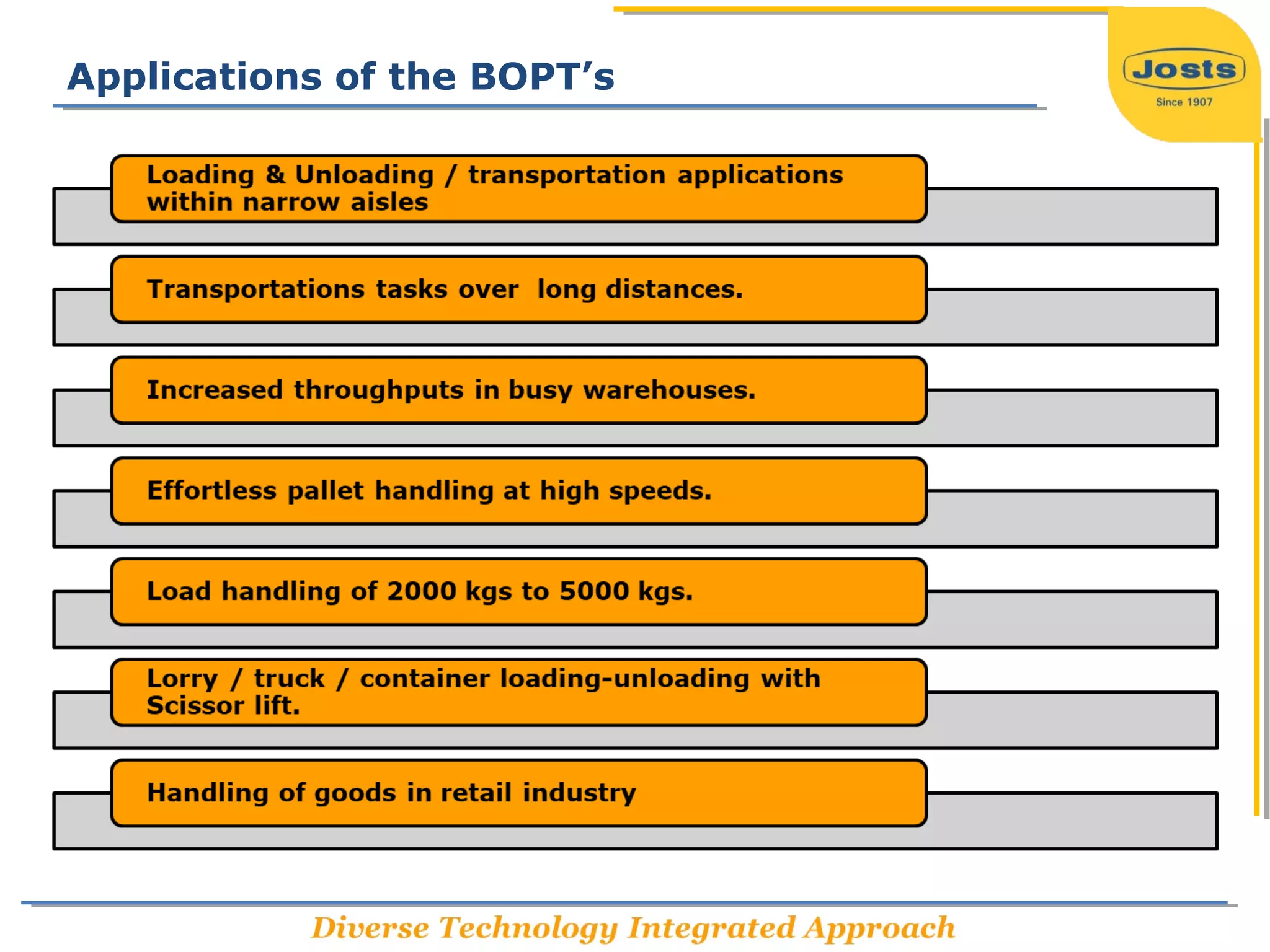 Josts electric pallet_trucks | PPT