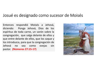 Josué es designado como sucesor de Moisés | PDF