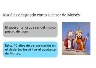 Josué es designado como sucesor de Moisés | PDF