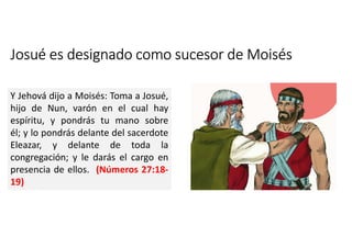 Josué es designado como sucesor de Moisés | PDF