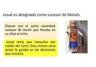 Josué es designado como sucesor de Moisés | PDF