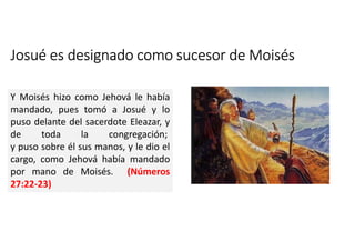 Josué es designado como sucesor de Moisés | PDF