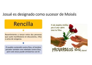 Josué es designado como sucesor de Moisés | PDF