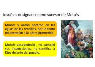 Josué es designado como sucesor de Moisés | PDF
