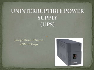 UPS | PPTX