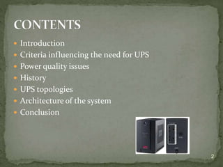 UPS | PPTX
