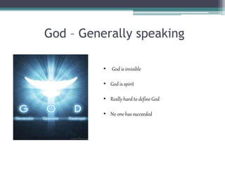 GOD IS MYTH OR REALITY | PPTX
