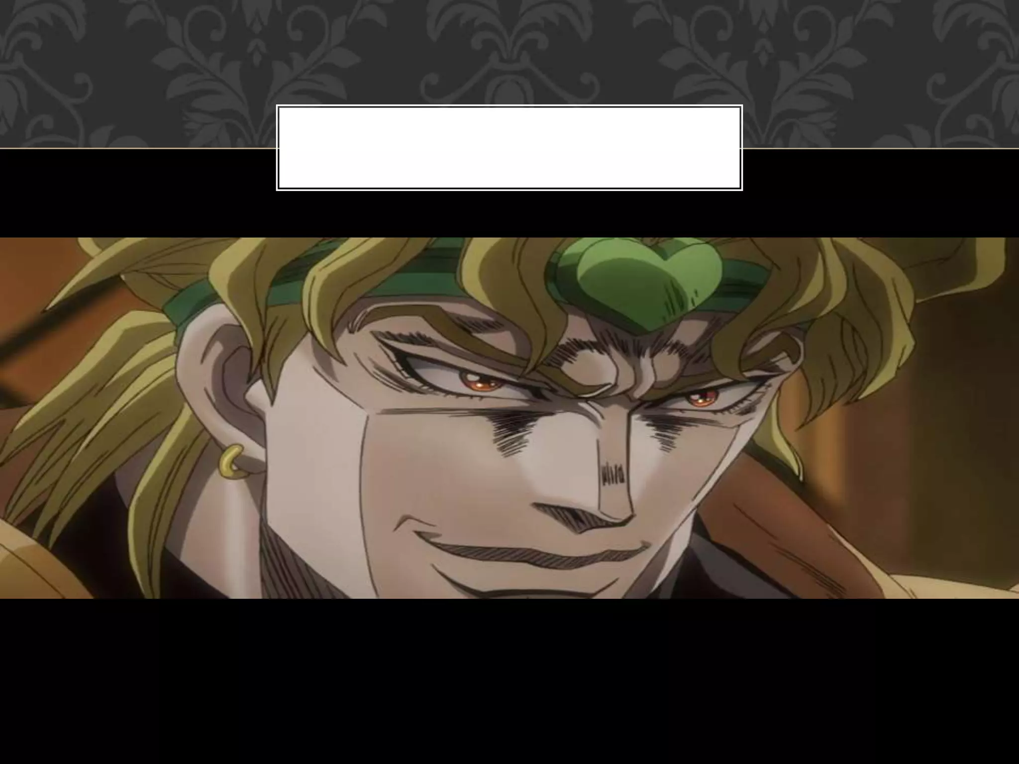 Jotaro vs dio | PPTX
