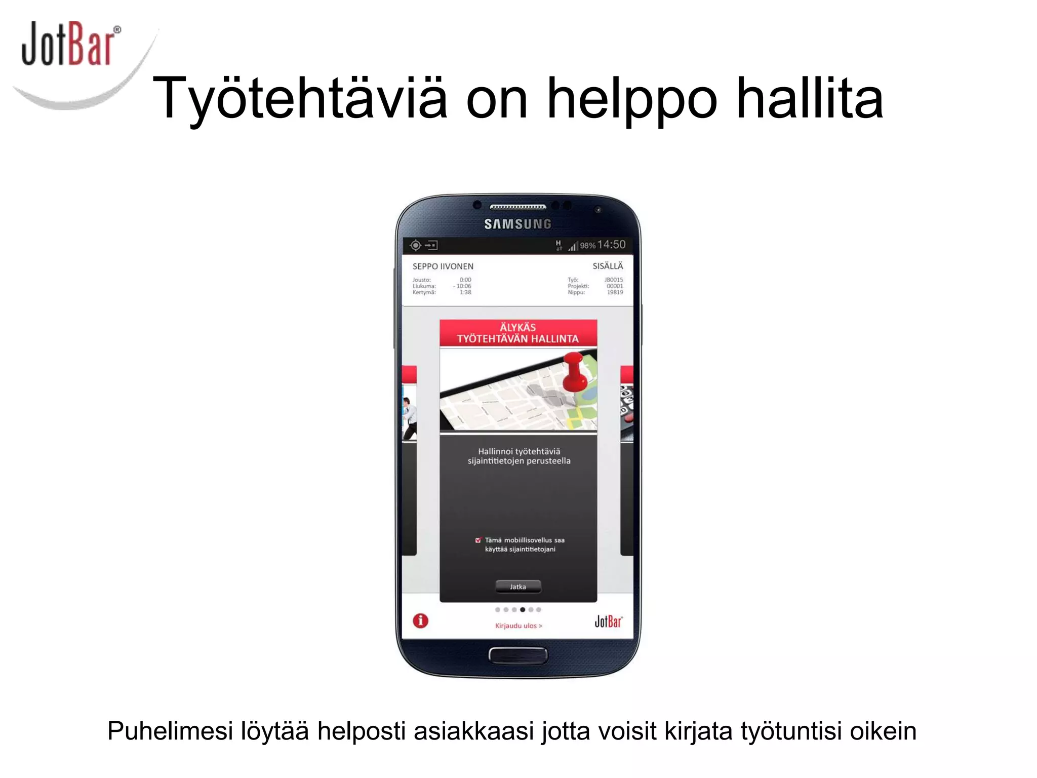 Jotbar mobiilileimaus | PPT