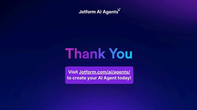 Jotform AI Agents: Overview and Benefits | PDF