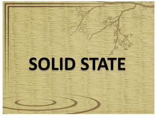 solid state | PPTX