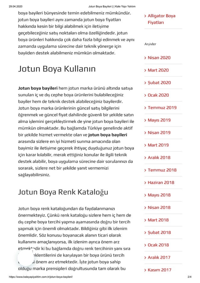 Jotun boya-bayileri | PDF