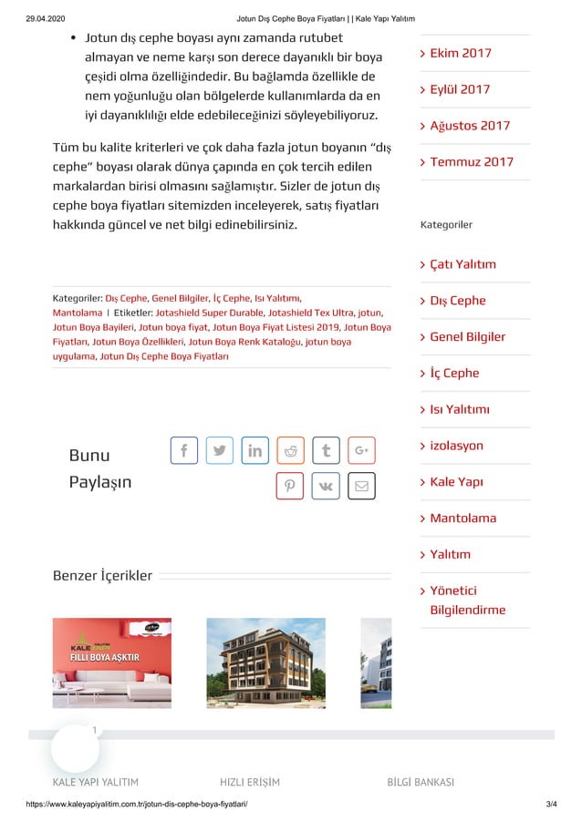 Jotun dis-cephe-boya-fiyatlari | PDF