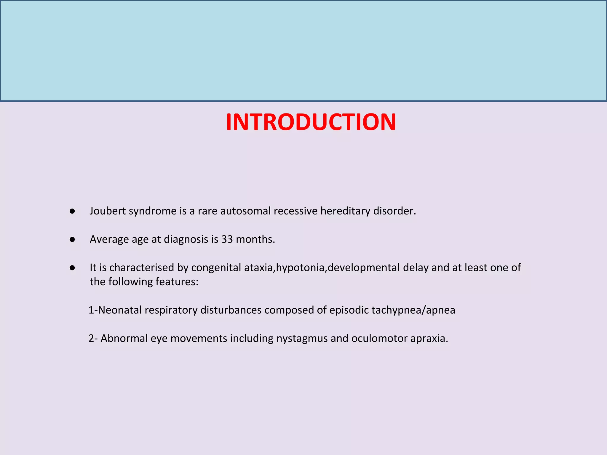Joubert Syndrome.pptx