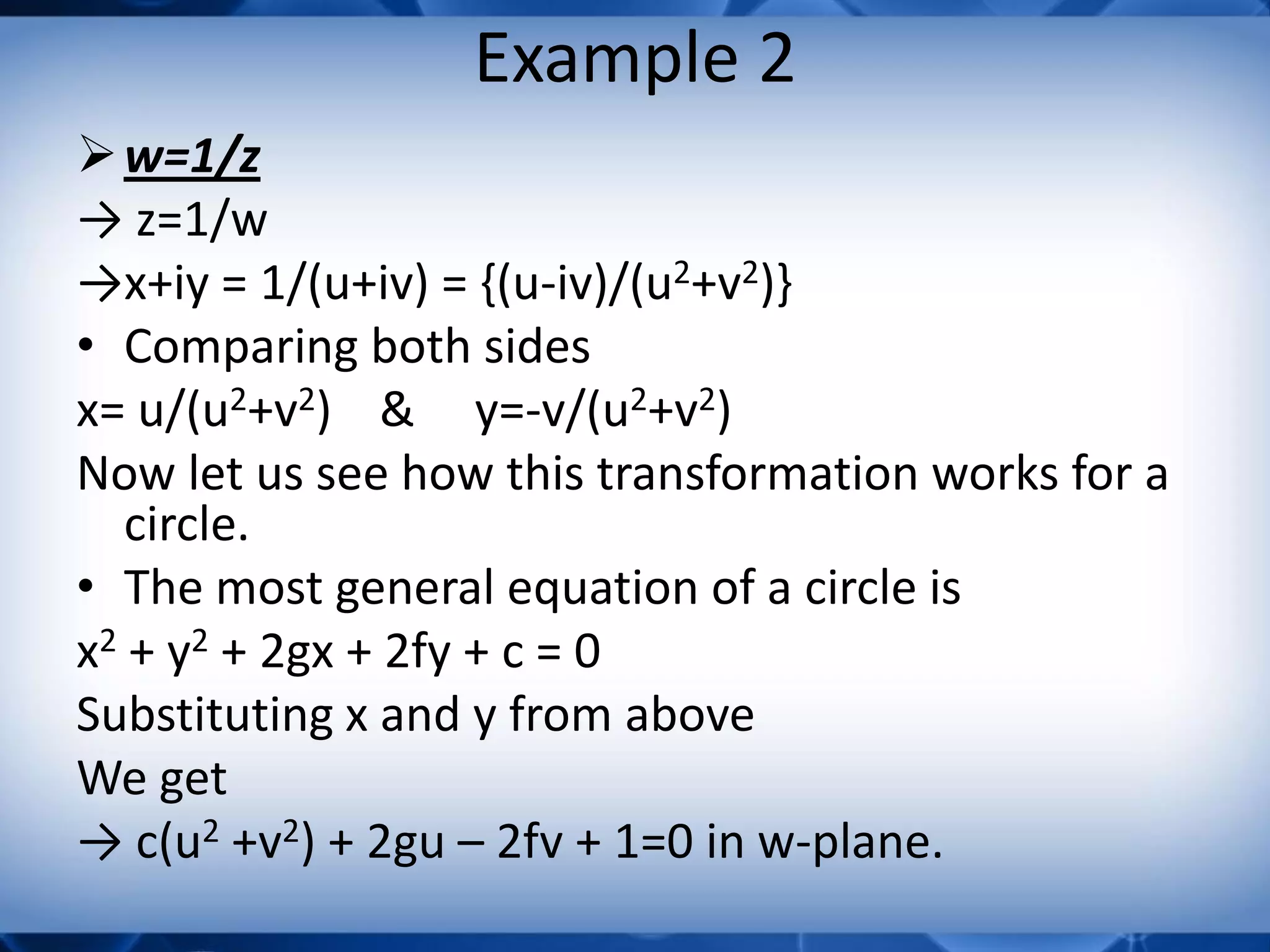 Joukowski's airfoils, introduction to conformal mapping | PDF