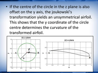 Joukowski's airfoils, introduction to conformal mapping | PDF
