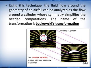 Joukowski's airfoils, introduction to conformal mapping | PDF