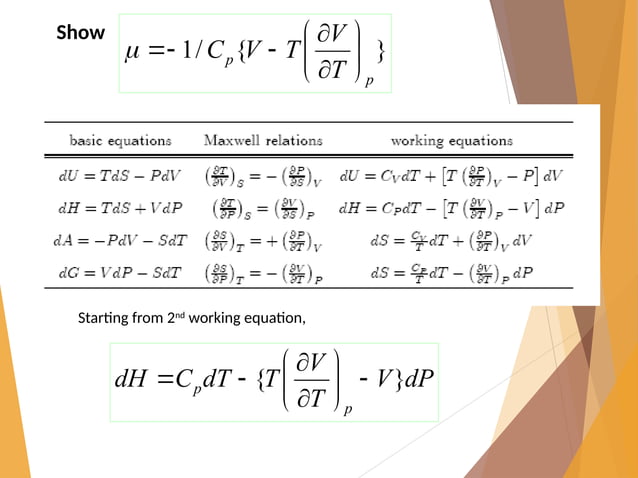 Joule-Kelvin effect, Throttliing heat transfer.pptx | Chemistry | Science
