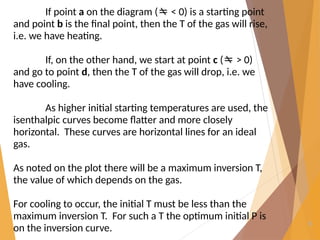 Joule-Kelvin effect, Throttliing heat transfer.pptx