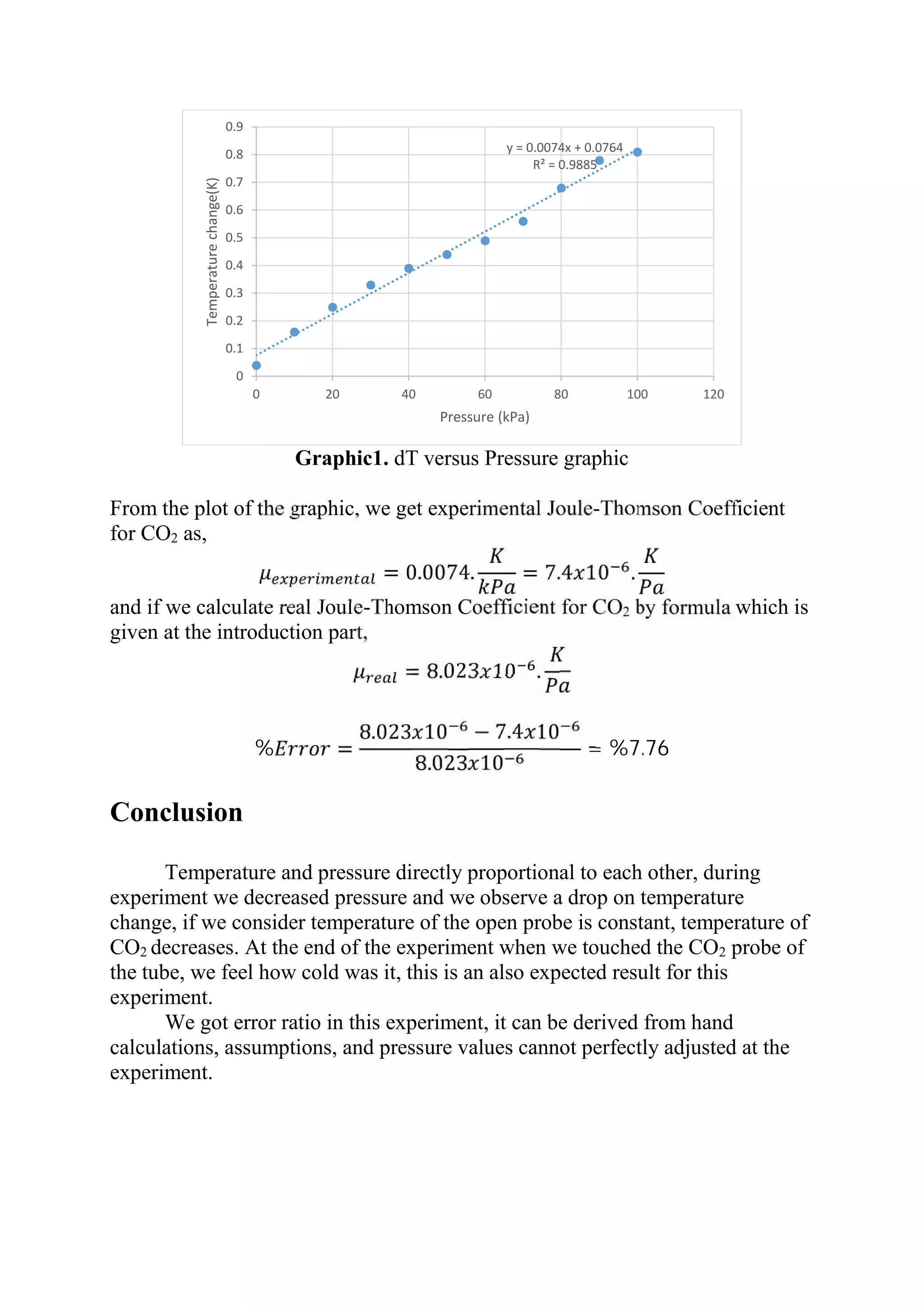 Joule thomson effect | PDF