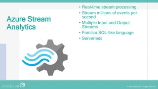 PowerBI: Real Time streaming information from Sensors | PPT