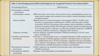 Jounral October - posterior fossa abnormalities | PPTX