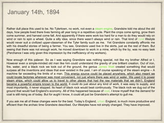 Jounral of louis tyler | PPT