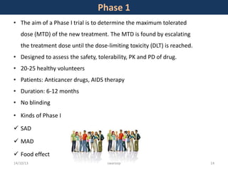 Key Concepts of Clinical Research & Clinical Trial | PPT
